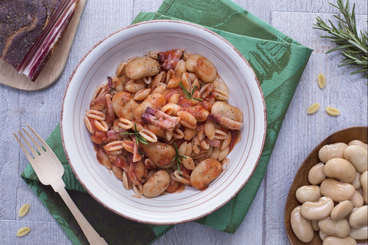 Sardinian gnocchetti in country style