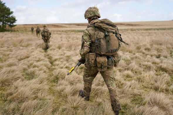 Army officer shot dead during exercise in UK national park