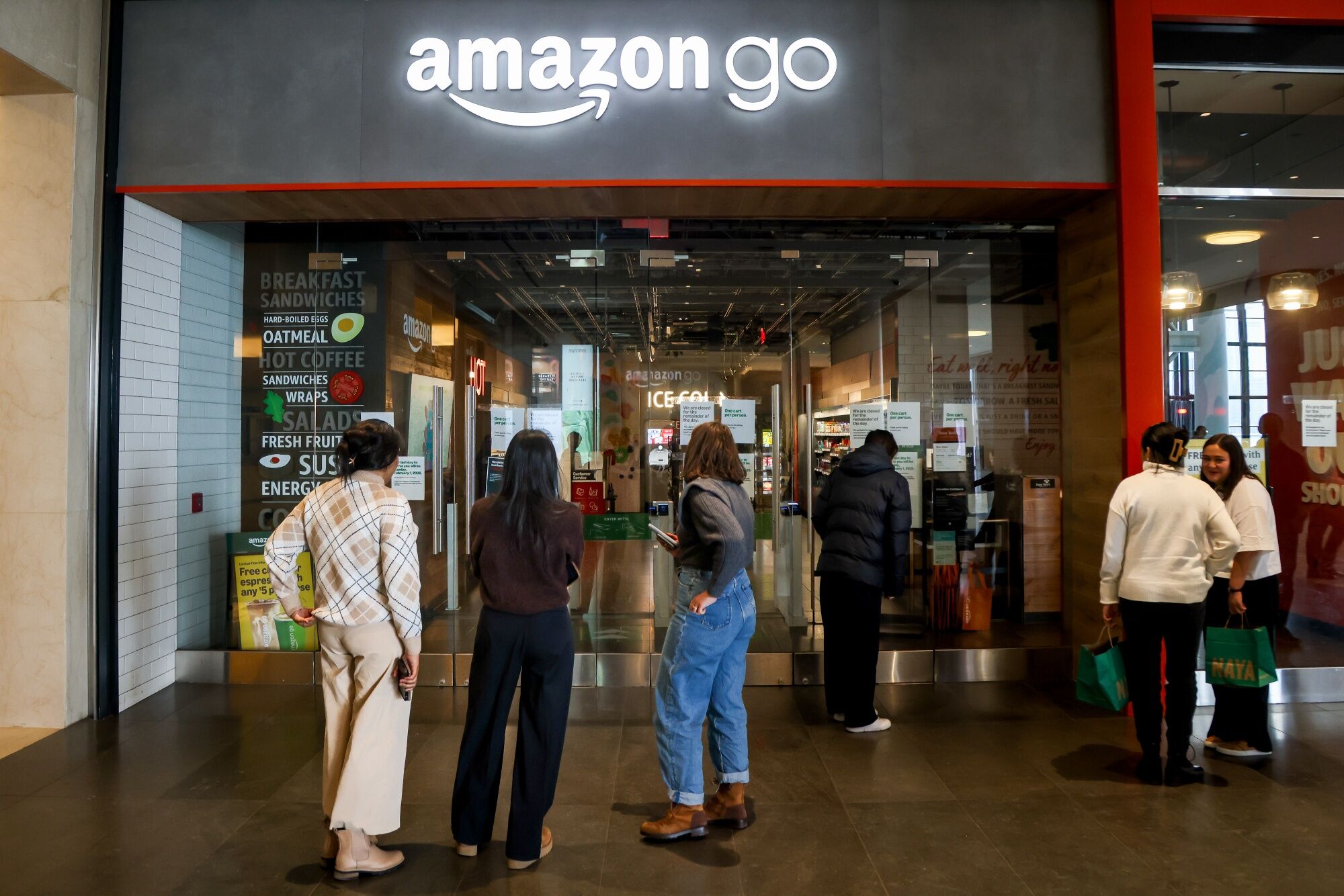 Amazon is closing its Fresh grocery, Go convenience stores