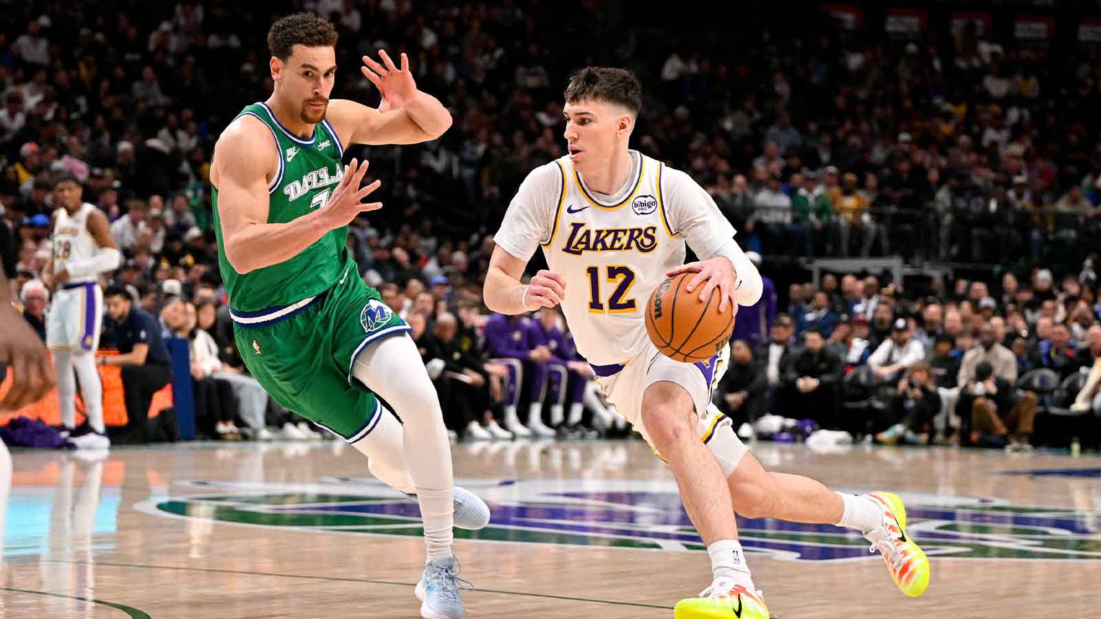 Lakers’ Jake LaRavia laughs off Jaxson Hayes’ Eastbay dunk – 'It was ...