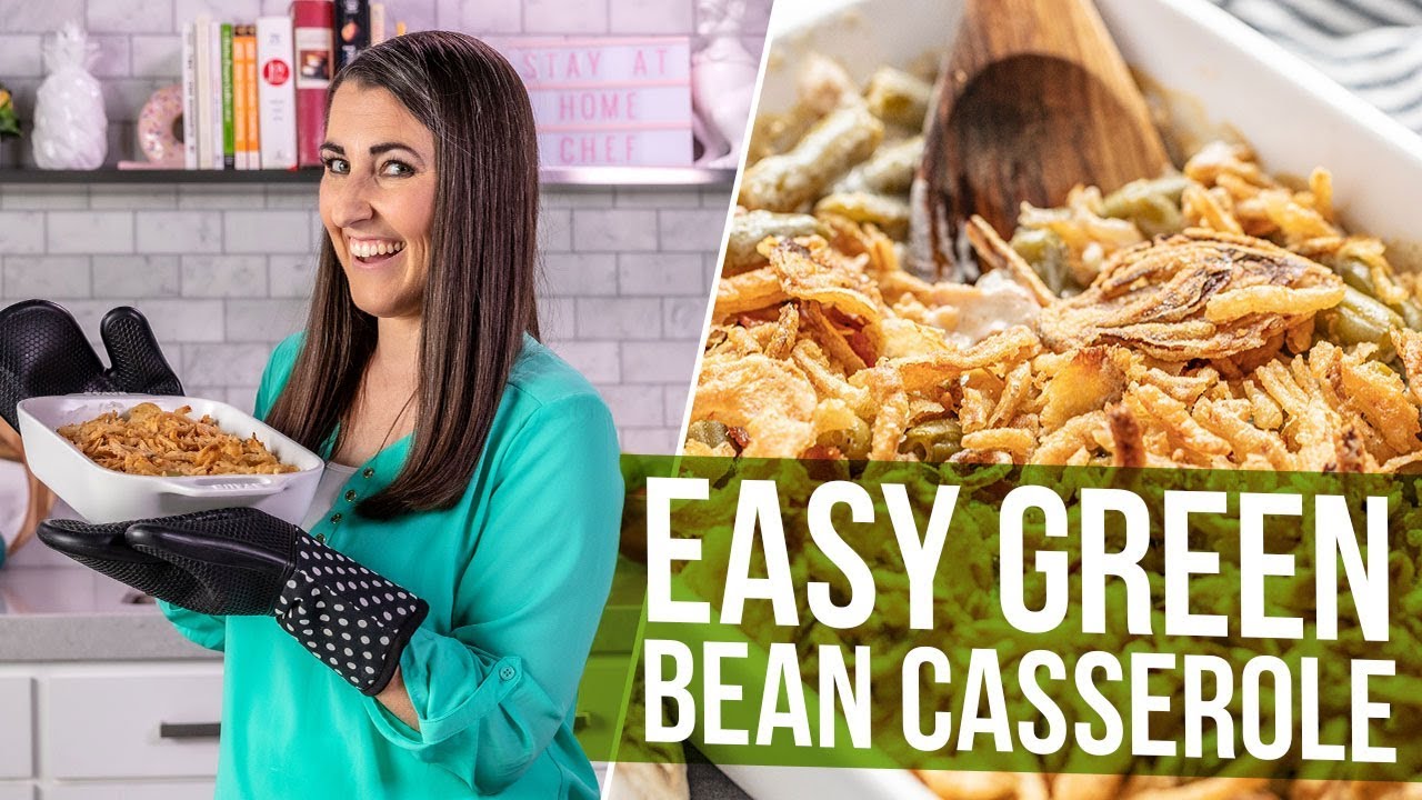 Easy green bean casserole (no cream of mushroom!)