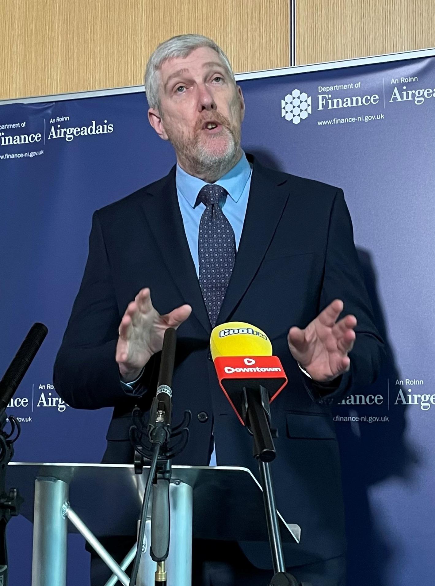 Stormont's finance minister could do more to 'wage war on civil service ...