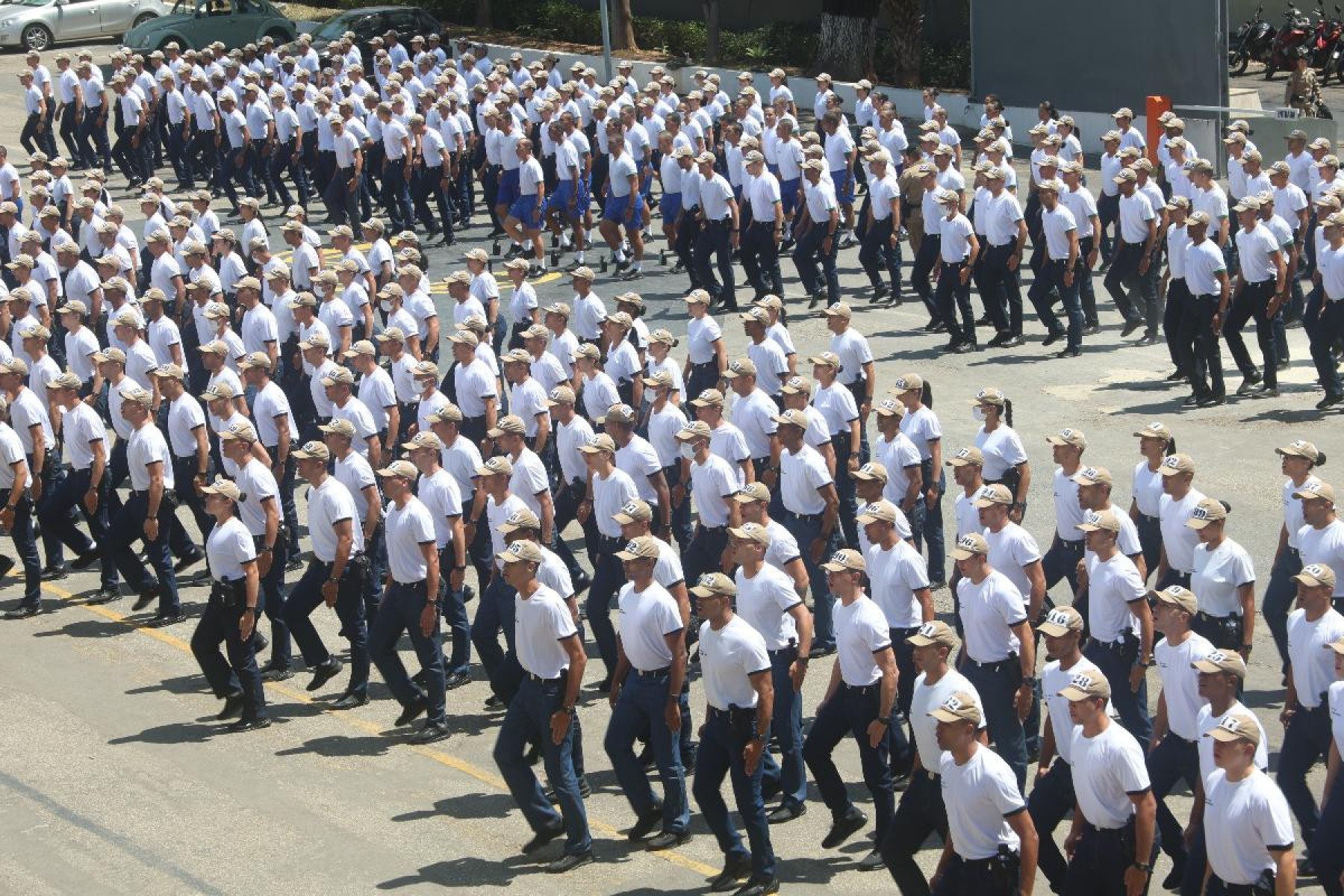 A preparação física e mental dos 3 mil novos soldados da PMMG