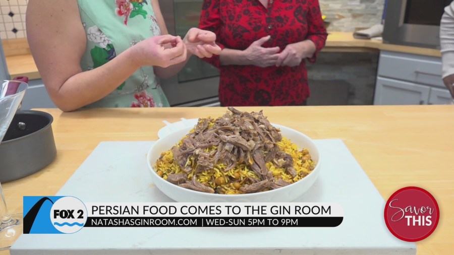 Persian food at the Gin Room is a warm hug on a plate