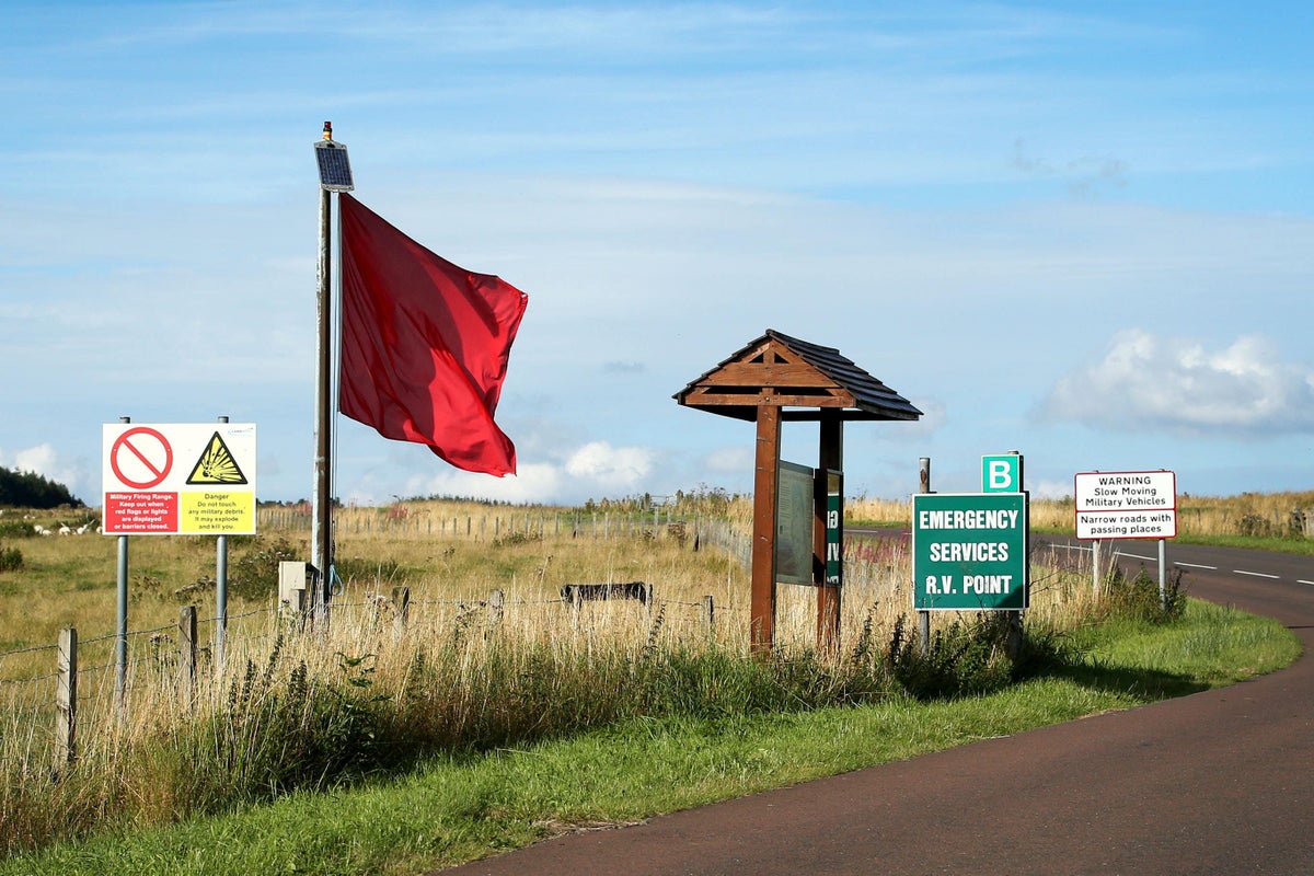 Army officer dies following live firing training incident