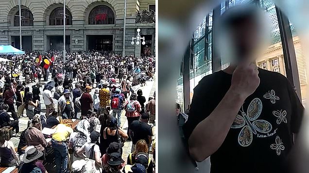 Man caught after homemade bomb thrown into packed Australian square