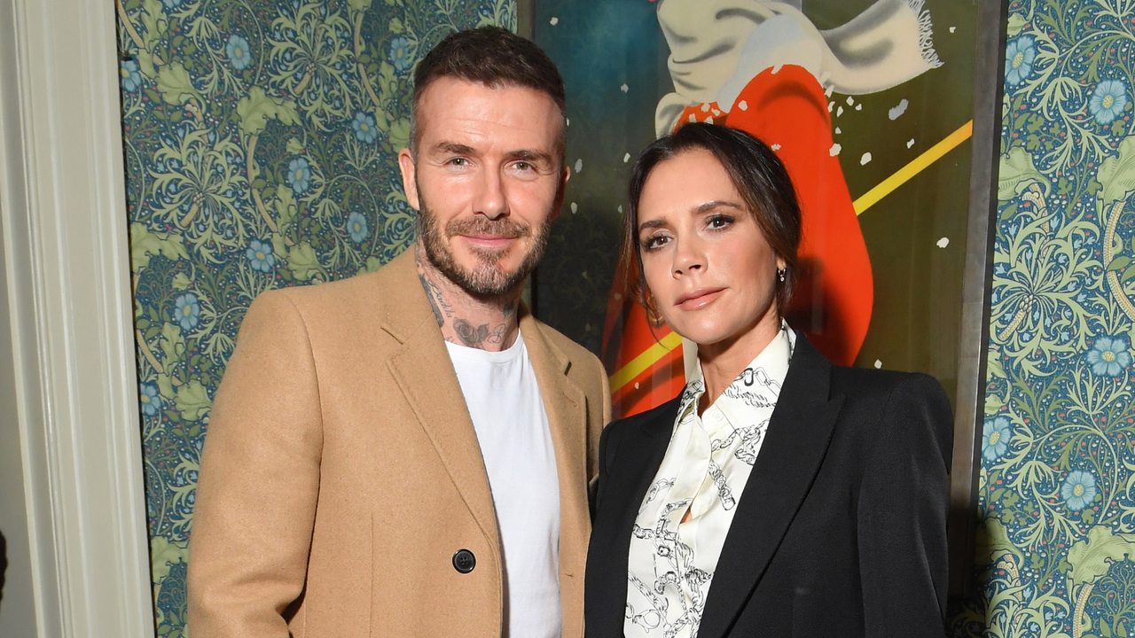 Victoria and David Beckham's living room exudes elegance with modern ...
