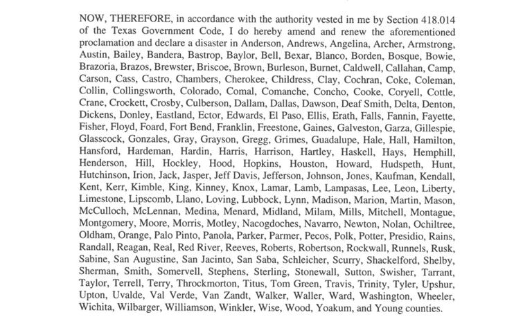 Gov. Abbott adds counties to Texas disaster declaration for winter storm