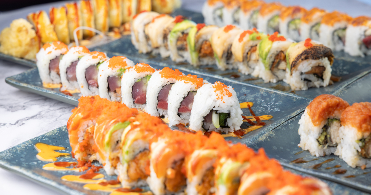 Indulge in all-you-can-eat sushi at this popular spot in New Mexico