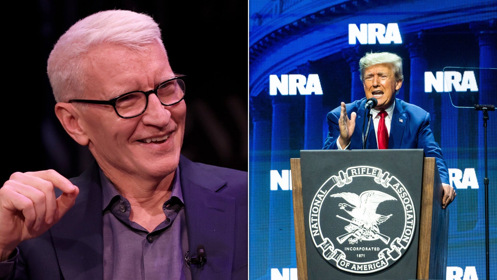 Anderson Cooper exposes Trump's Second Amendment double standard — with ...