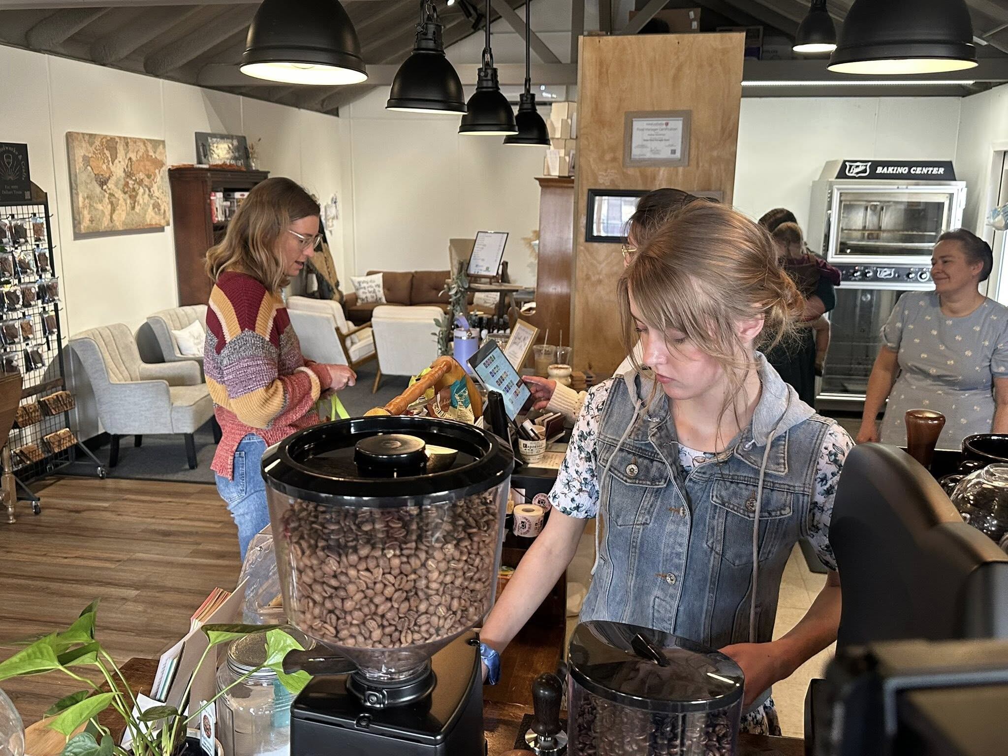 Coffee shop happy to start their dream in Hartley