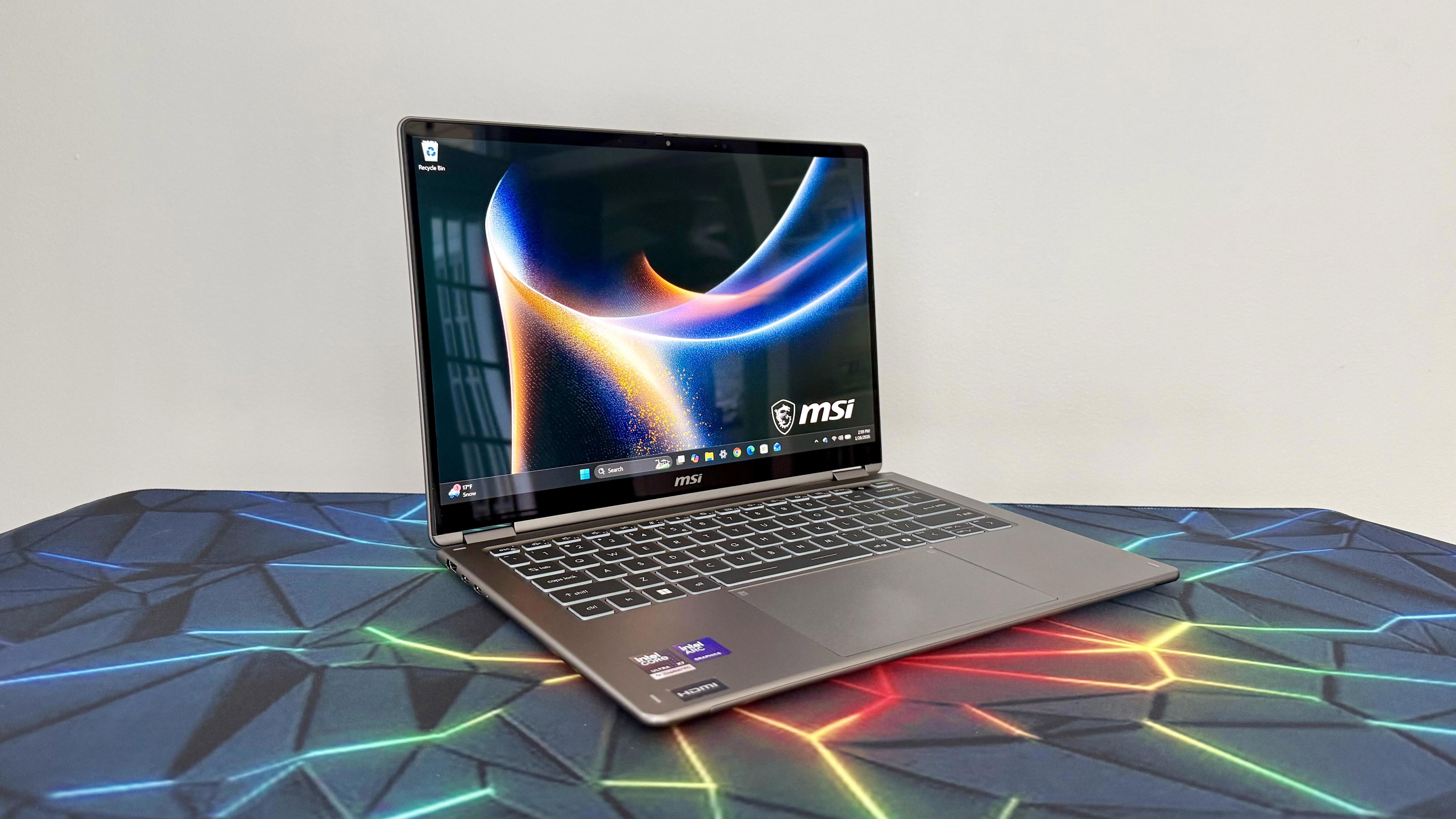 MSI's Panther Lake laptop delivers on Intel's promise of power plus ...