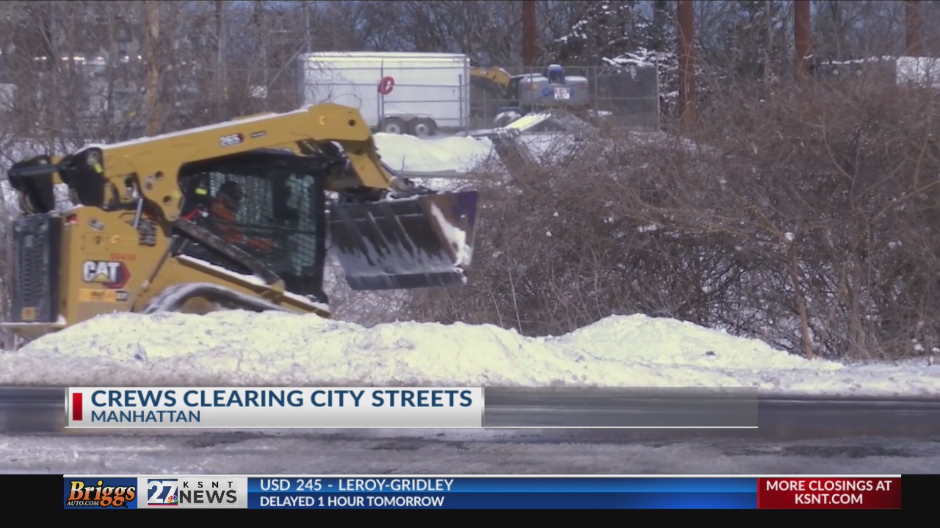 Major cities across NE Kansas see progress on clearing roads following ...