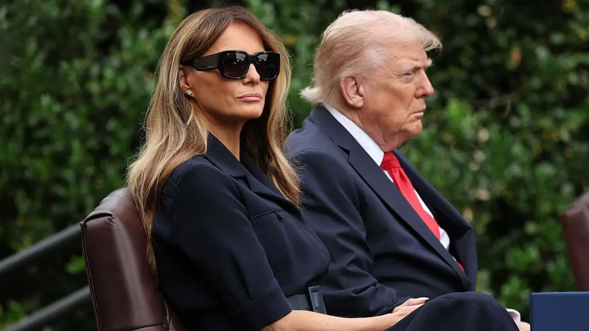 Melania lets it slip that she and Trump don’t talk and her bizarre ...