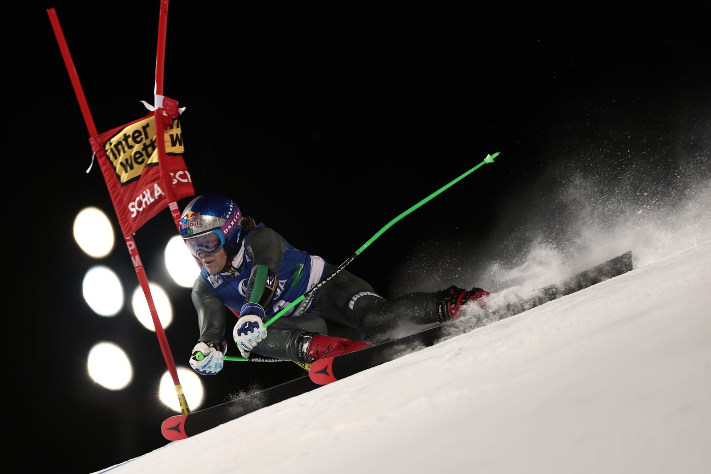 Pinheiro Braathen leads last GS before Olympics as he chases Brazil's ...