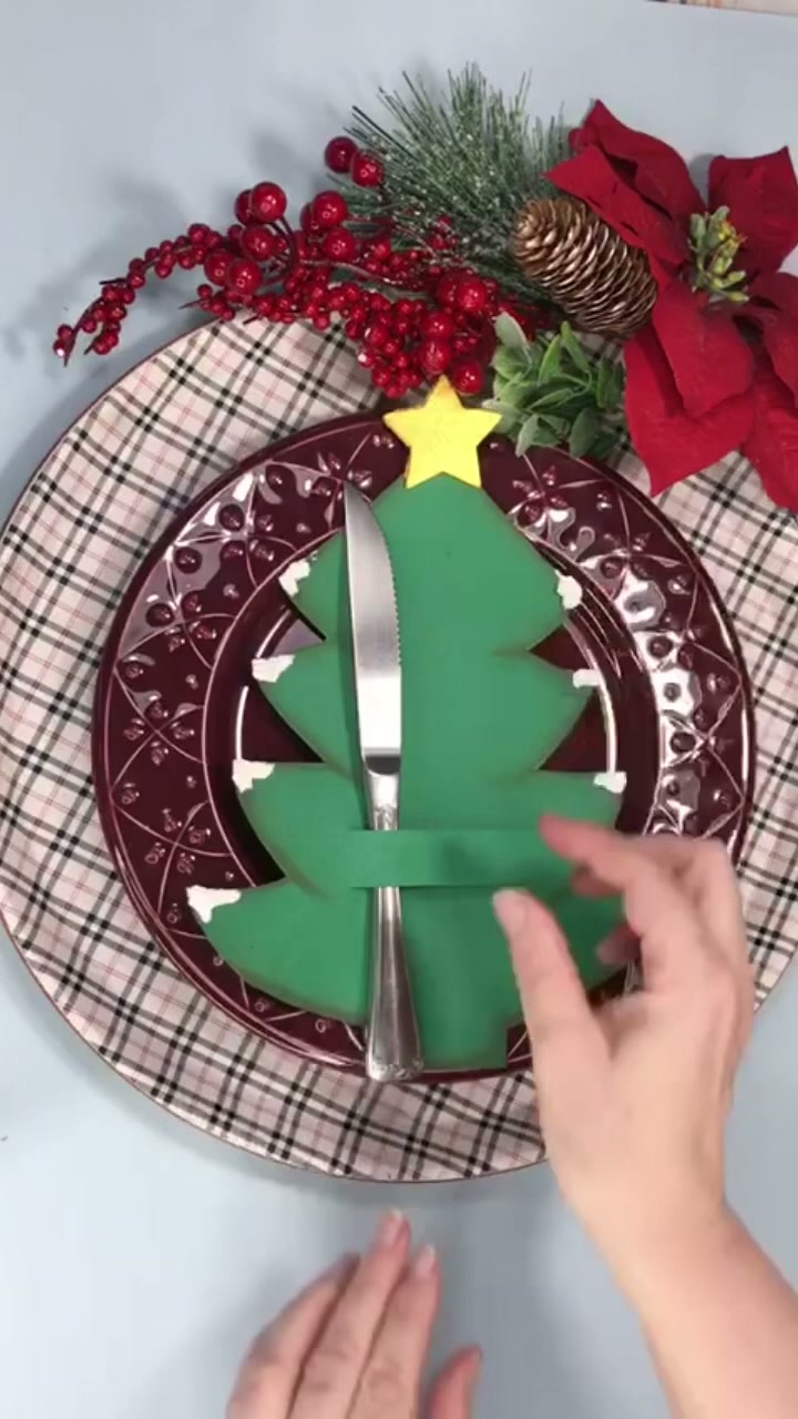 Ideia fácil para o Natal #diy #decornatal #natal #mesadenatal # ...