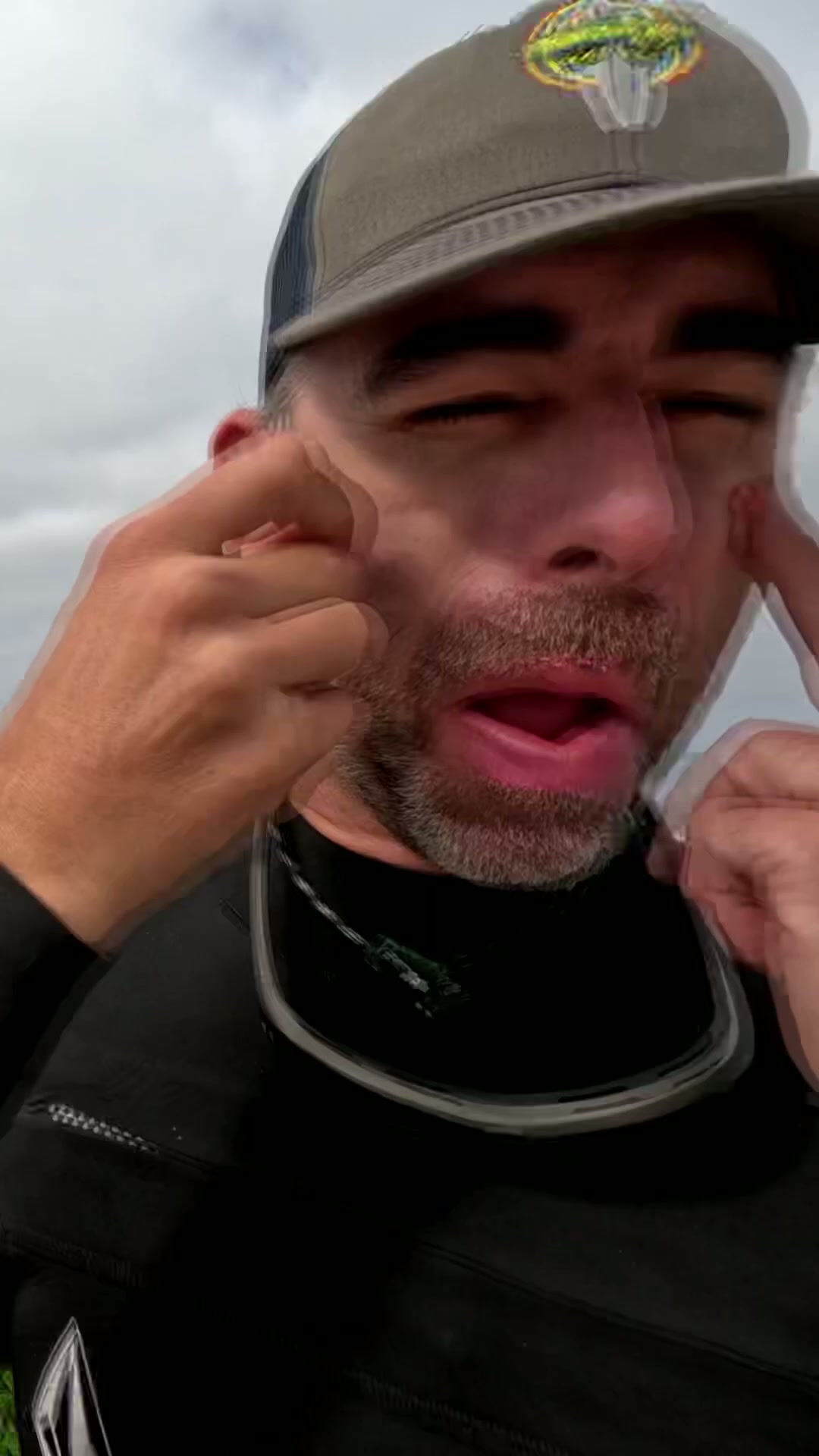 What did they put on my face? #shorts