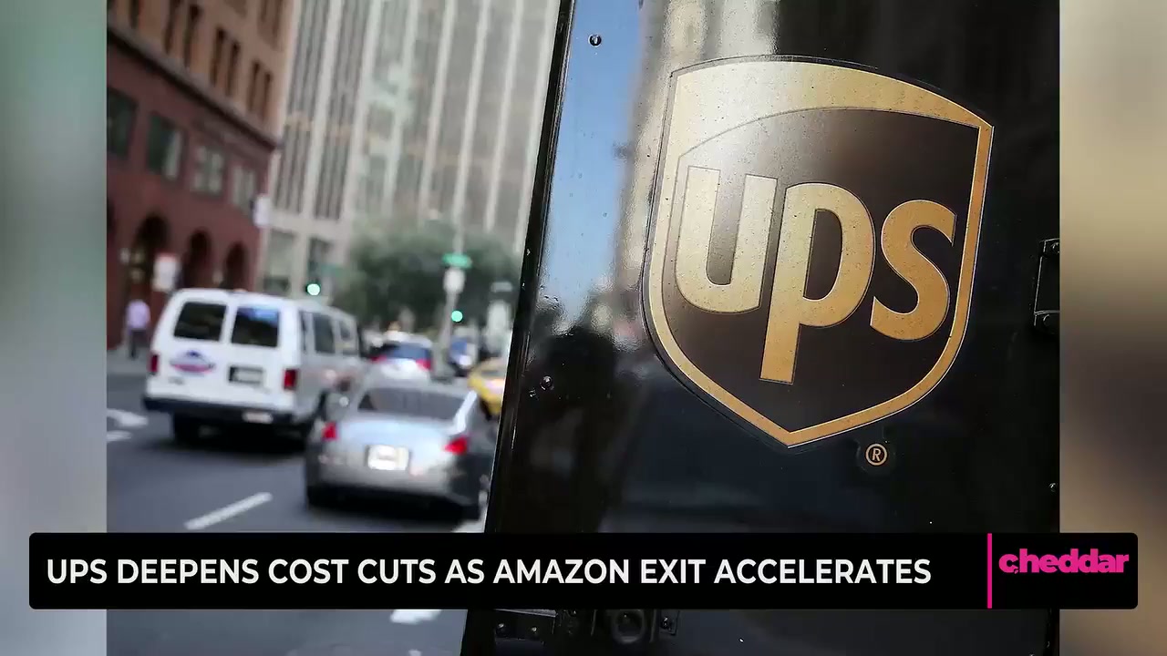 UPS deepens cost cuts as Amazon exit accelerates