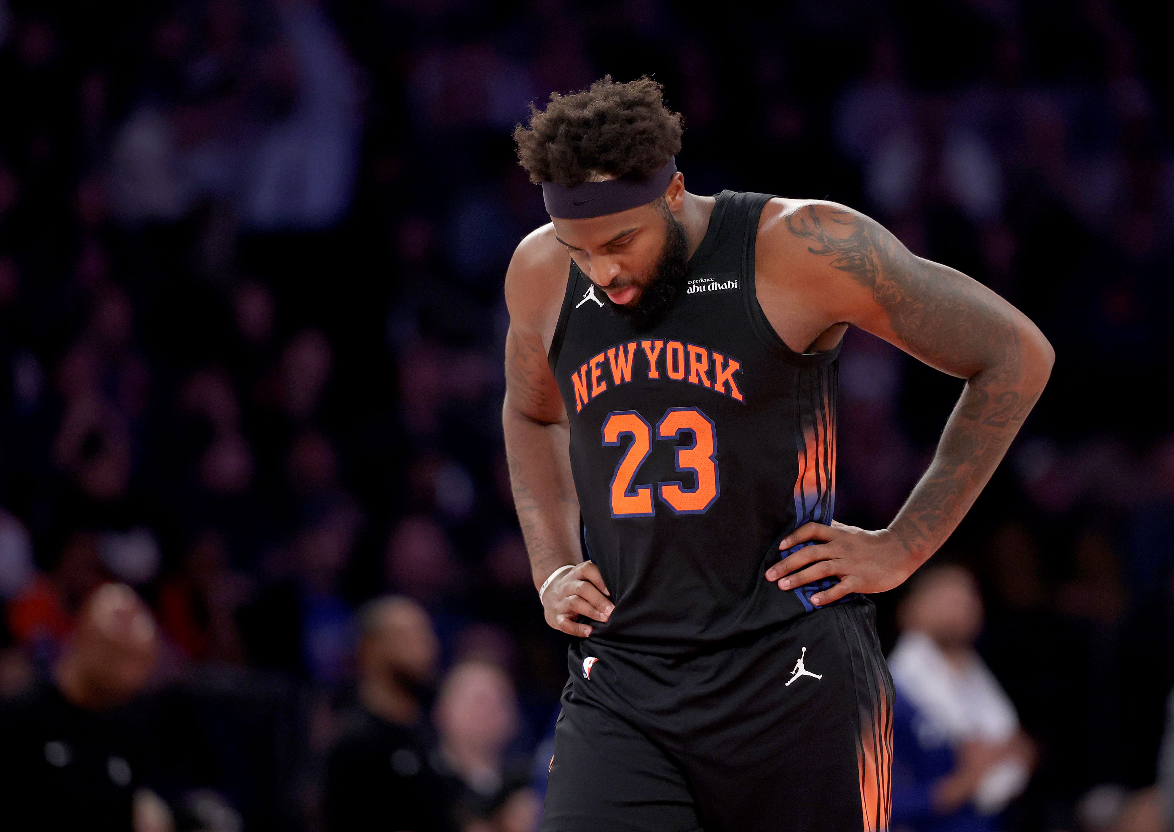 Knicks bulletin: 'Throw it to me. I do a little dirty work so reward me'