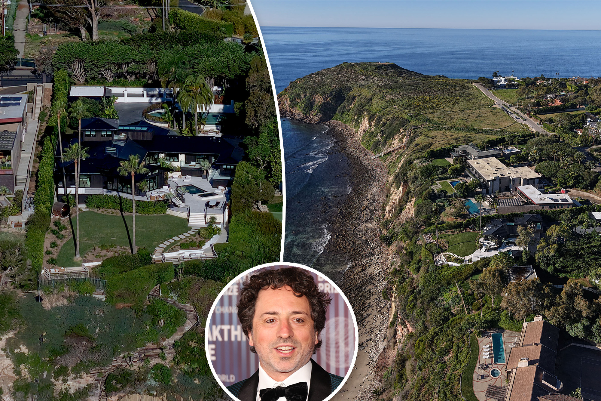 Sergey Brin has spent $50M for a cliffside Malibu mansion — despite ...