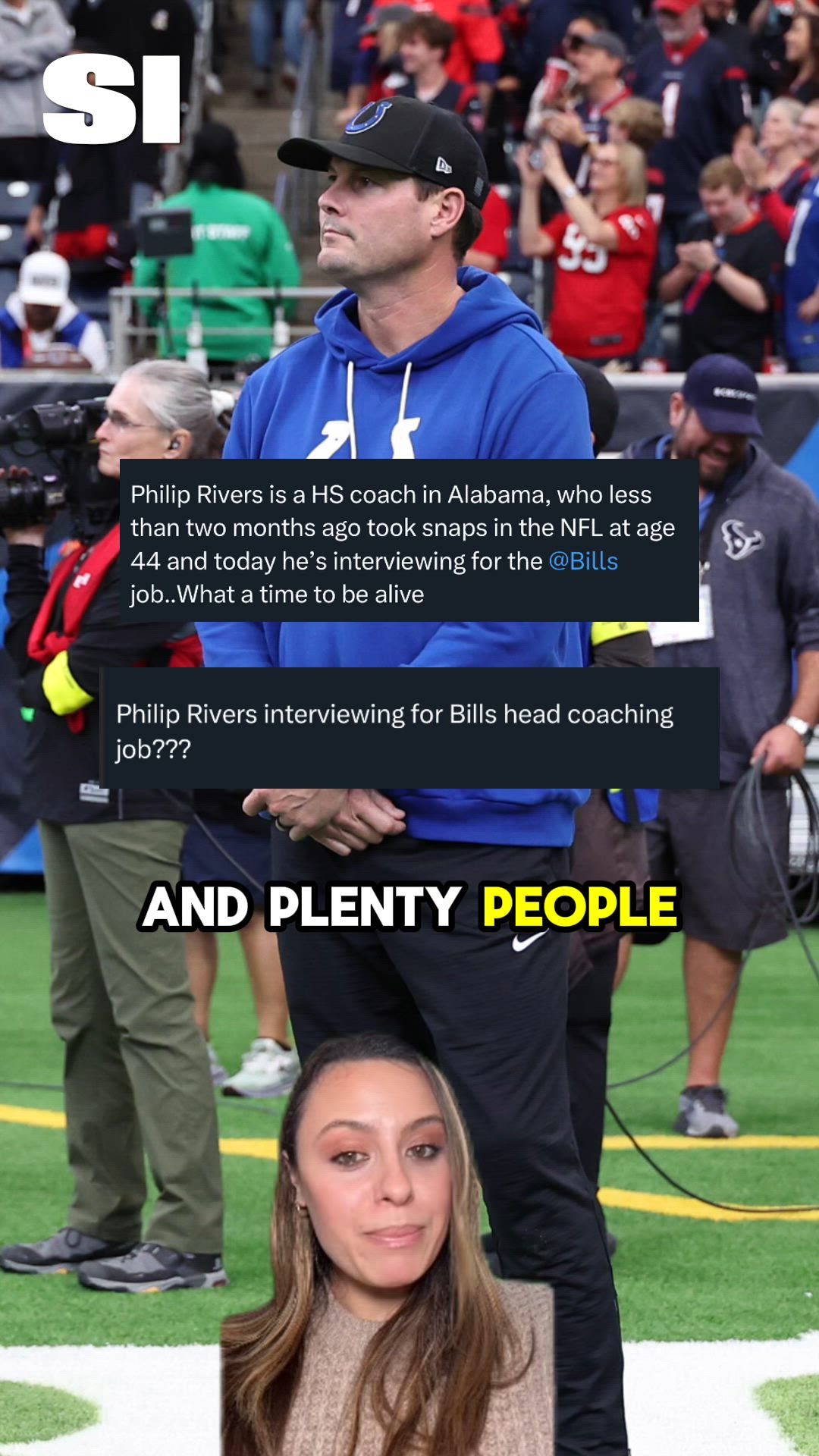 Philip Rivers interviews for Bills coaching job