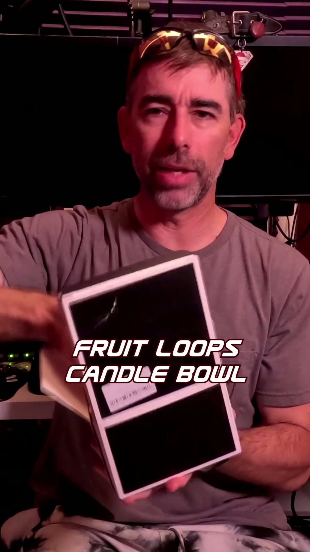 A fiery blind guy unboxing