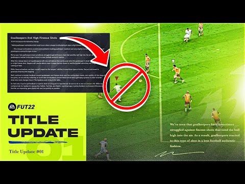 Playing the new FIFA 22 update for the first time