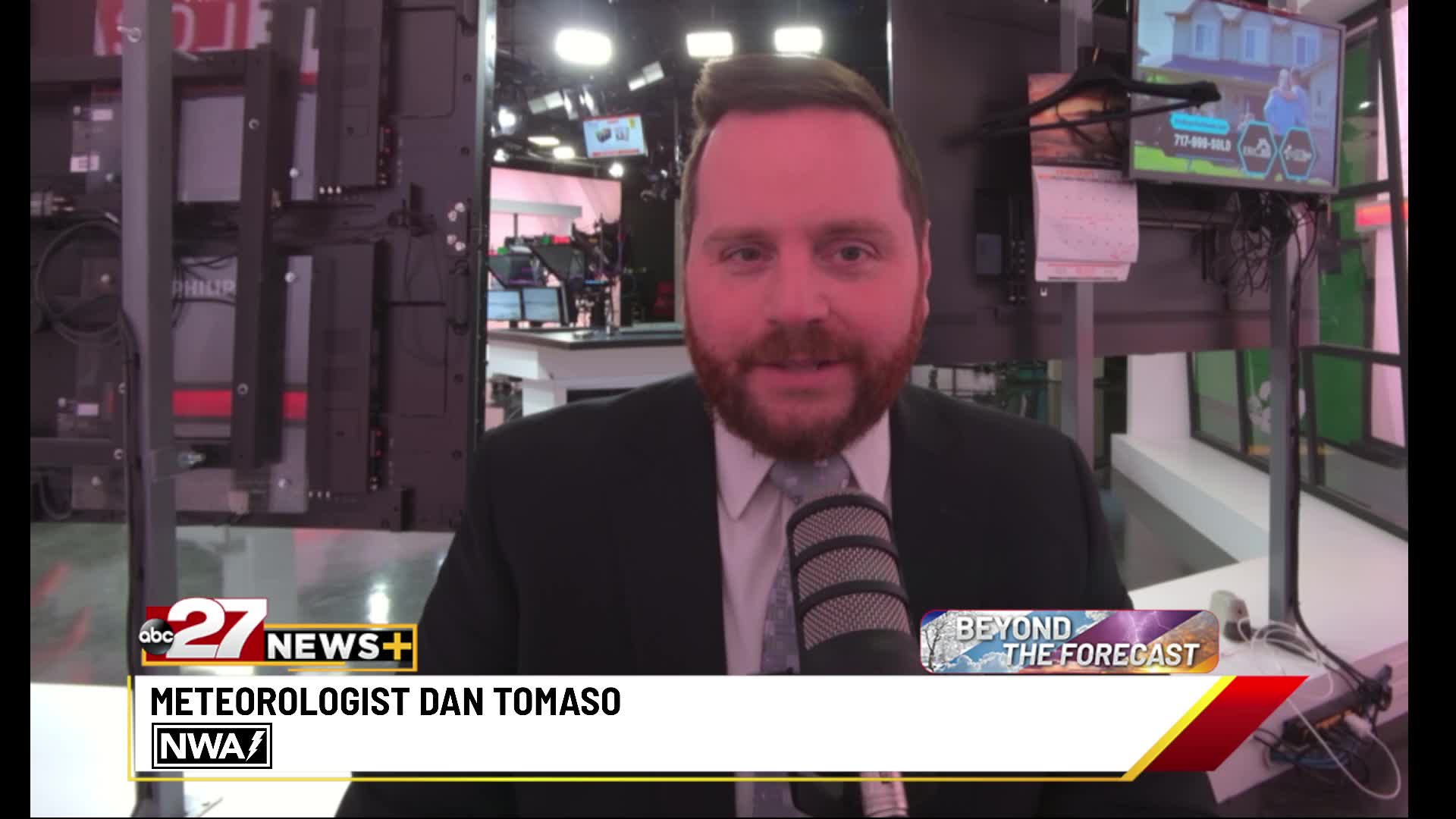 Dan's Tuesday beyond the forecast - reinforcing cold air arrival