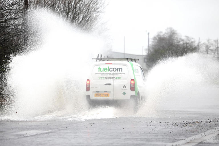 Storm Chandra in Northern Ireland caused almost 300 road obstructions ...