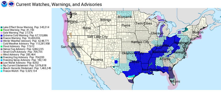 Significant winter storm in weekend forecast. Maps show who's at risk.