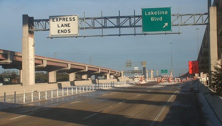 Watch: Cars slide, spin downhill on icy road in West Lake Hills