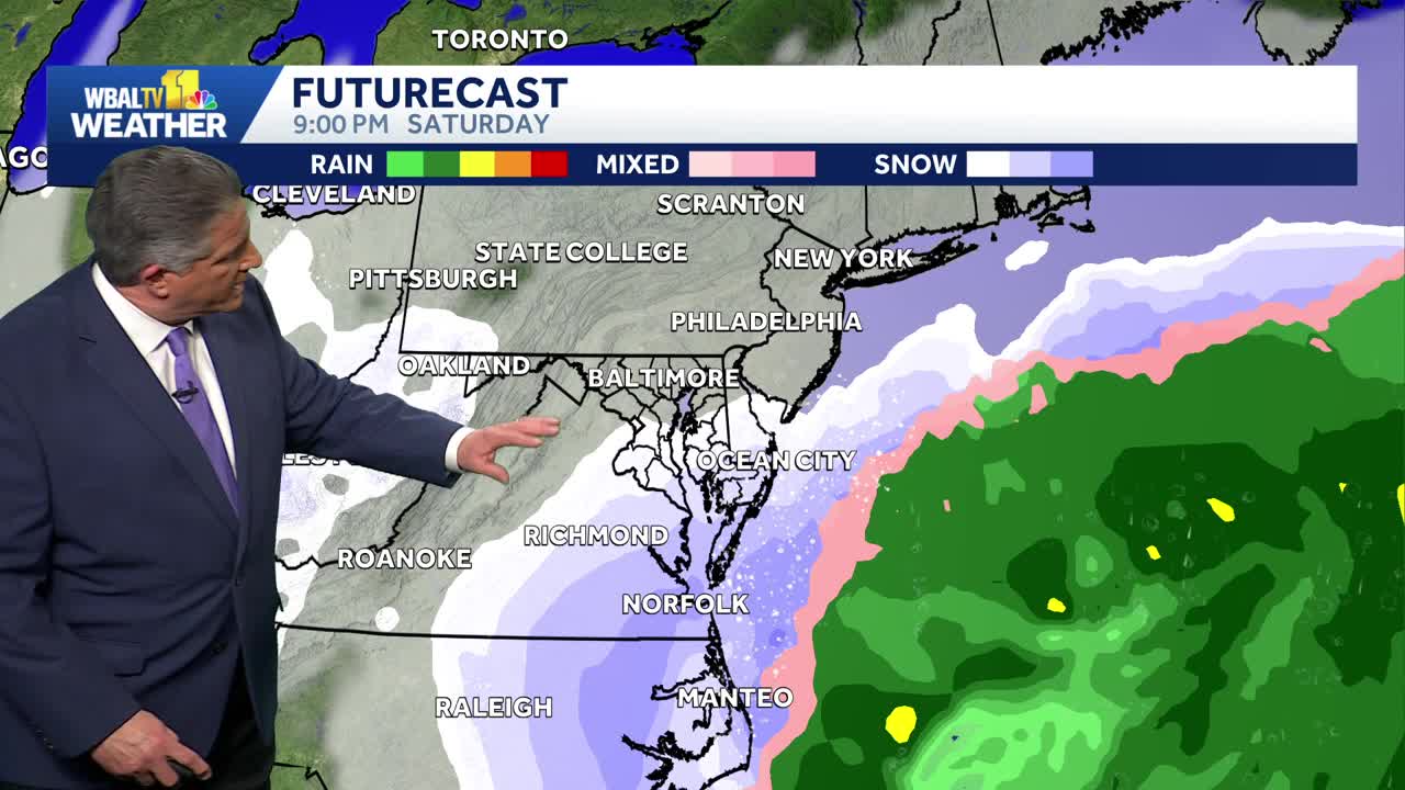 More snow for a second weekend in a row?