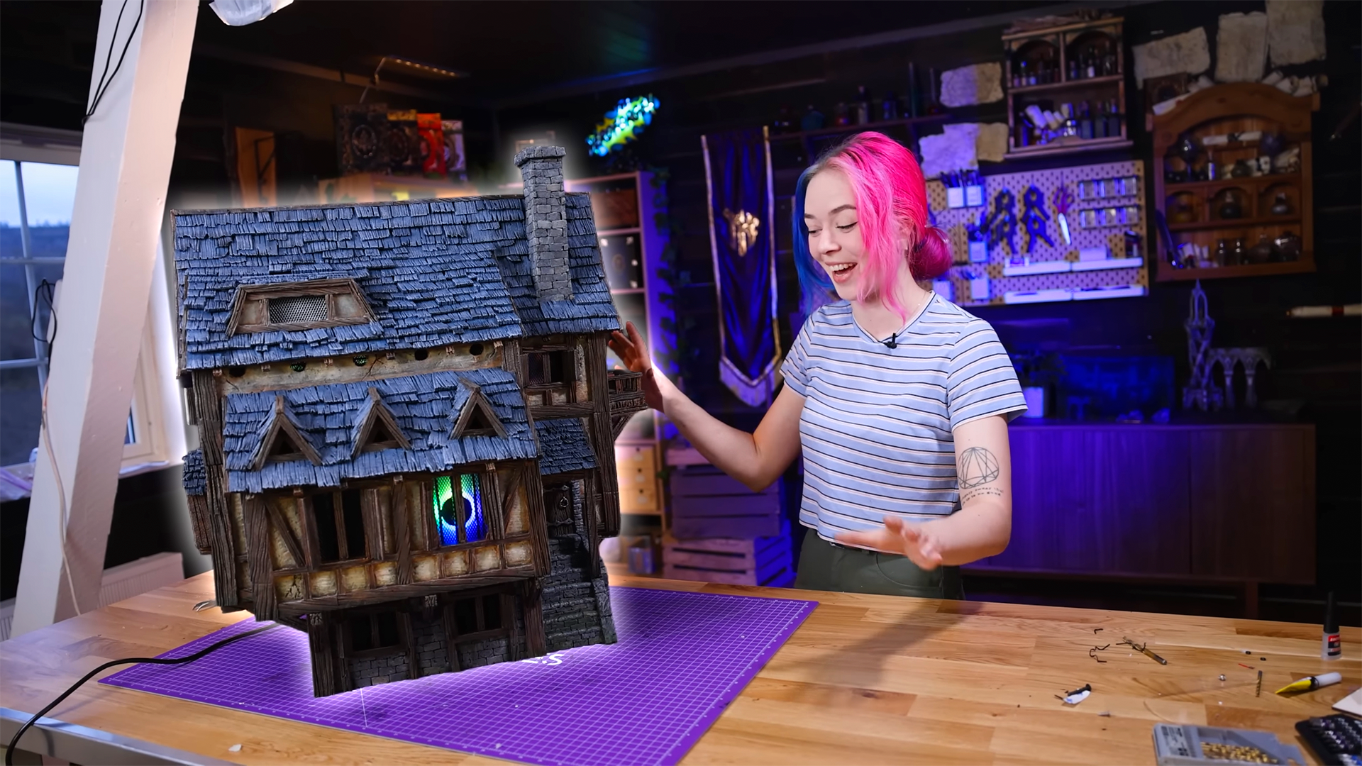 My PC transformation to fantasy tavern