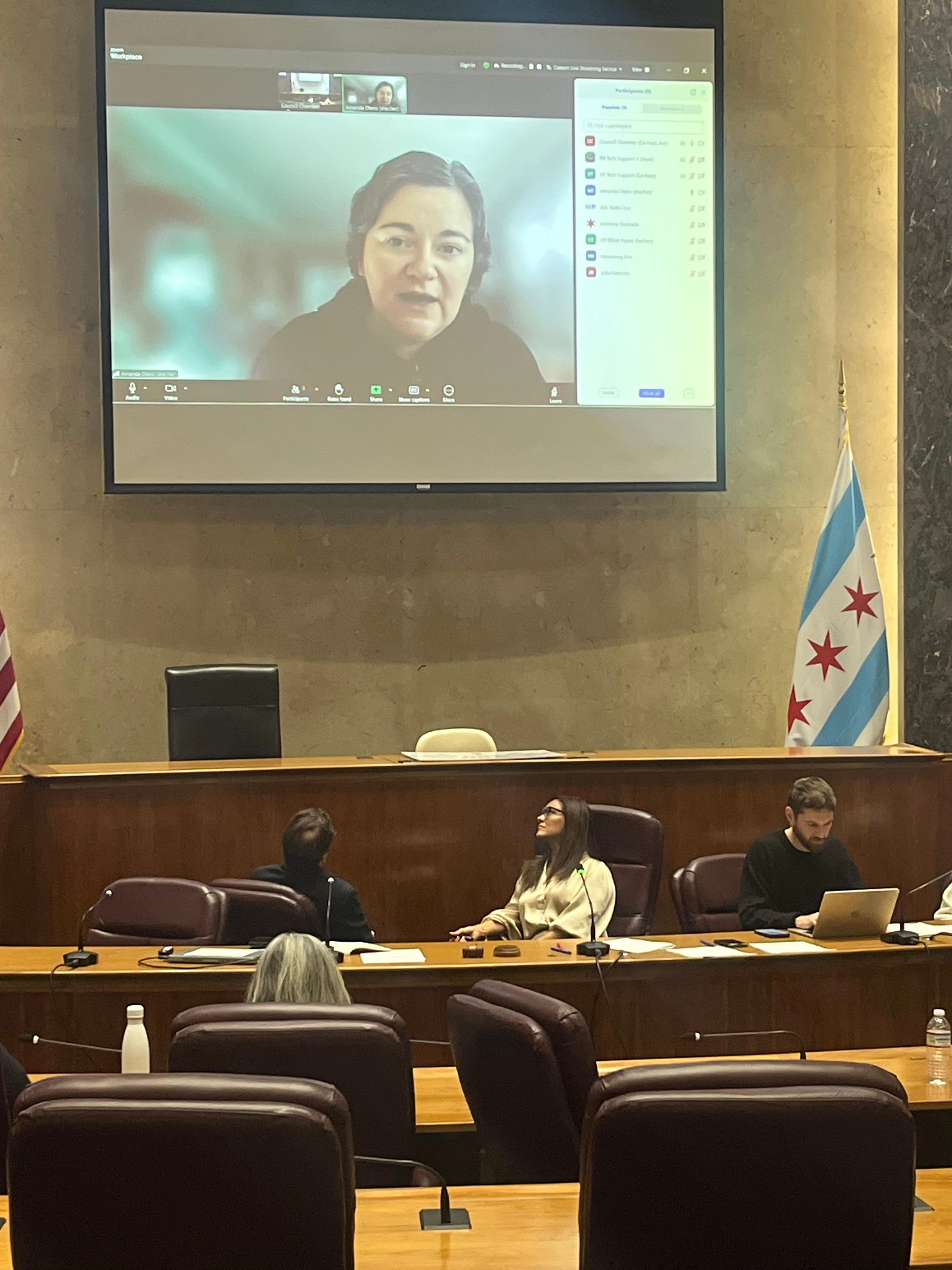 Aldermen hear from Minneapolis leader on ICE surge