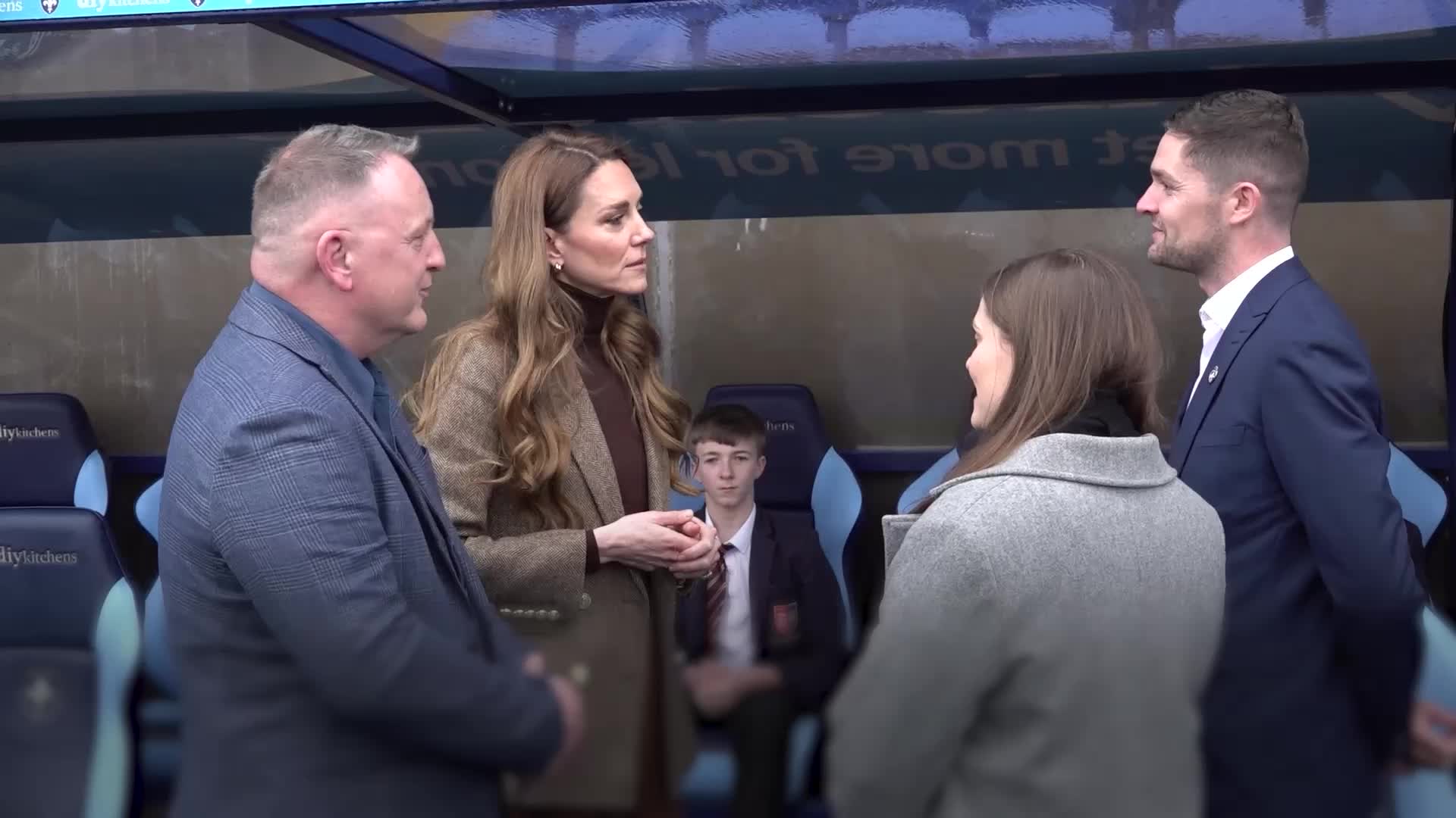 Kate praises grassroots rugby league and community spirit during club visit