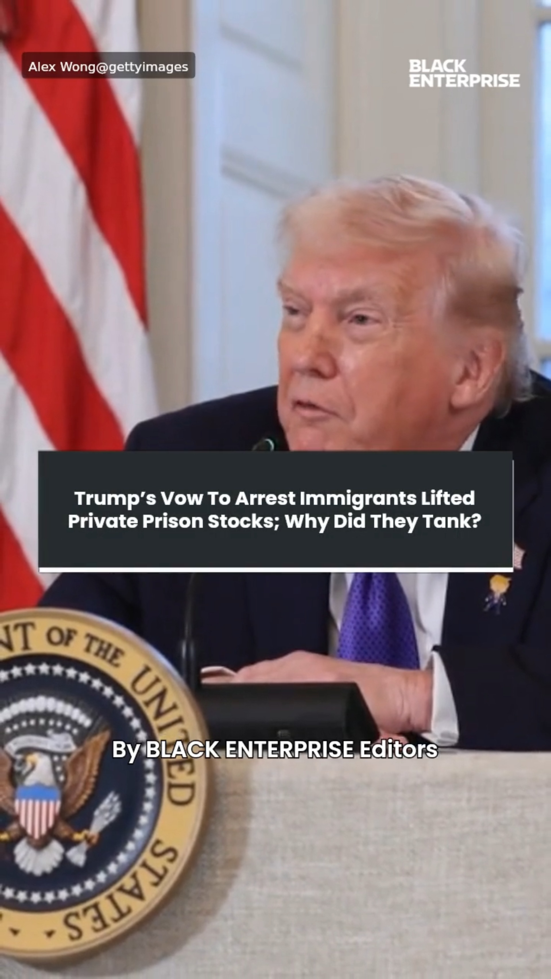 Trump's vow to arrest immigrants lifted private prison stocks; why did ...