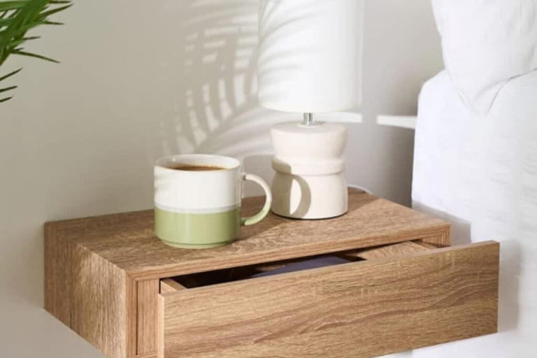Home Bargains' £10 drawer shelf provides an 'instant decor update' and ...