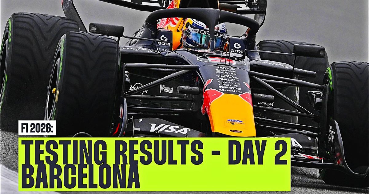 F1 results: Unofficial testing times from day 2 (Barcelona)