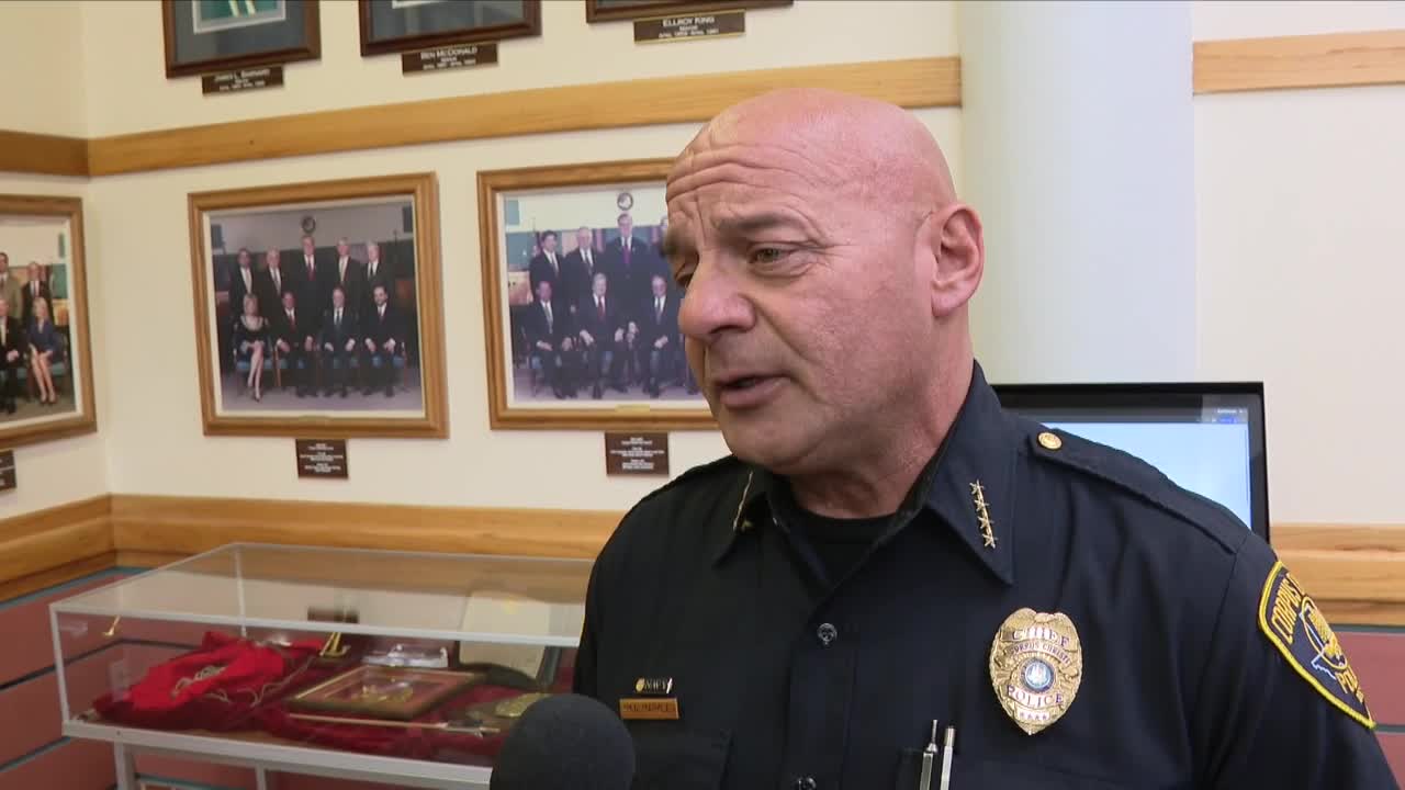 CCPD Chief Mike Markle provides KRIS 6 news an update on Senior Officer ...