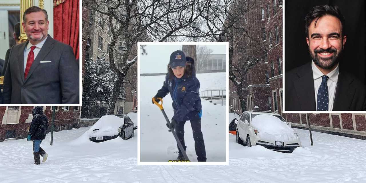 NYC snowstorm sparks shoveling critiques of Mayor Mamdani