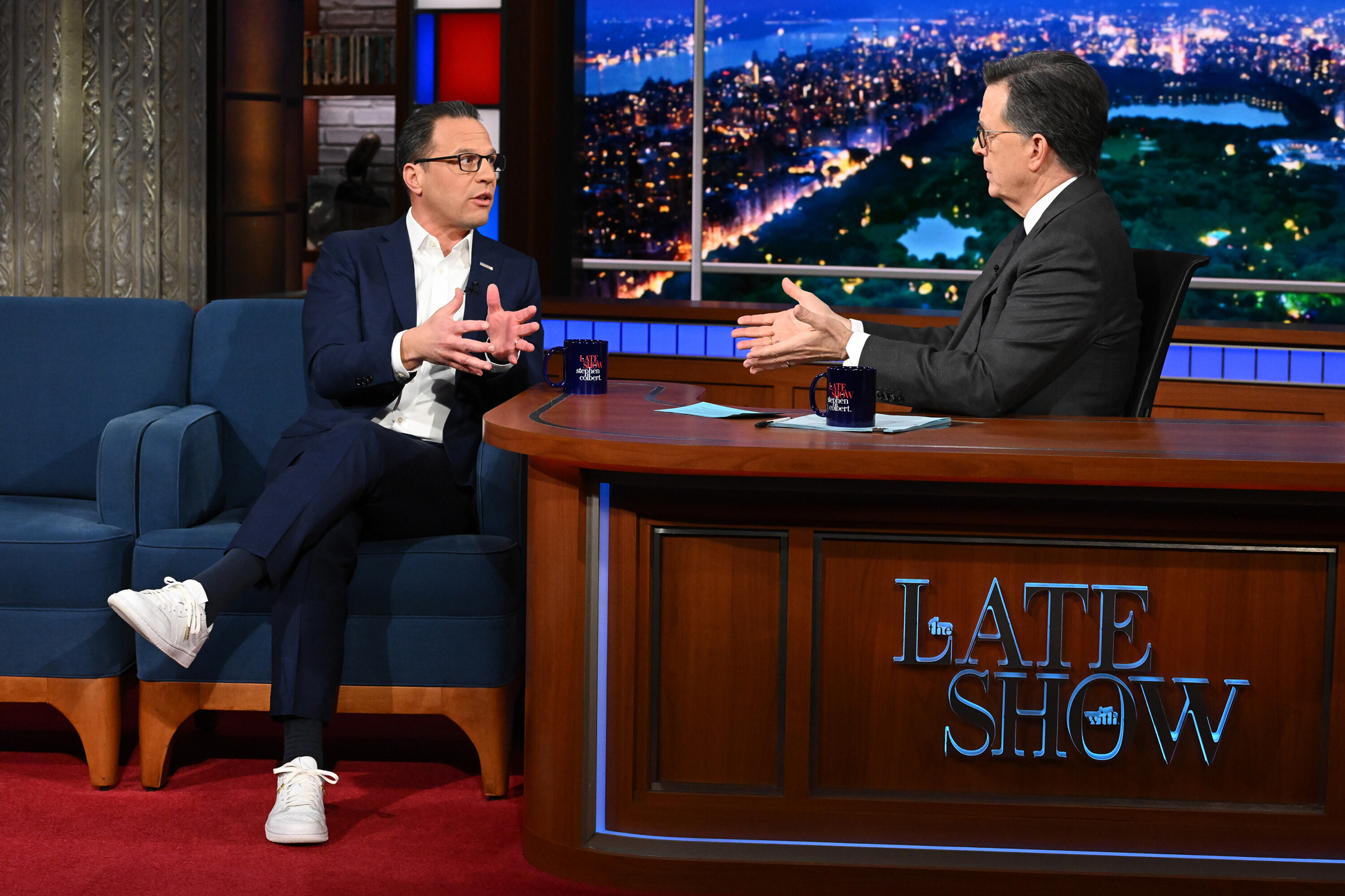 Pennsylvania Gov. Josh Shapiro tells Stephen Colbert he’s planning for ...
