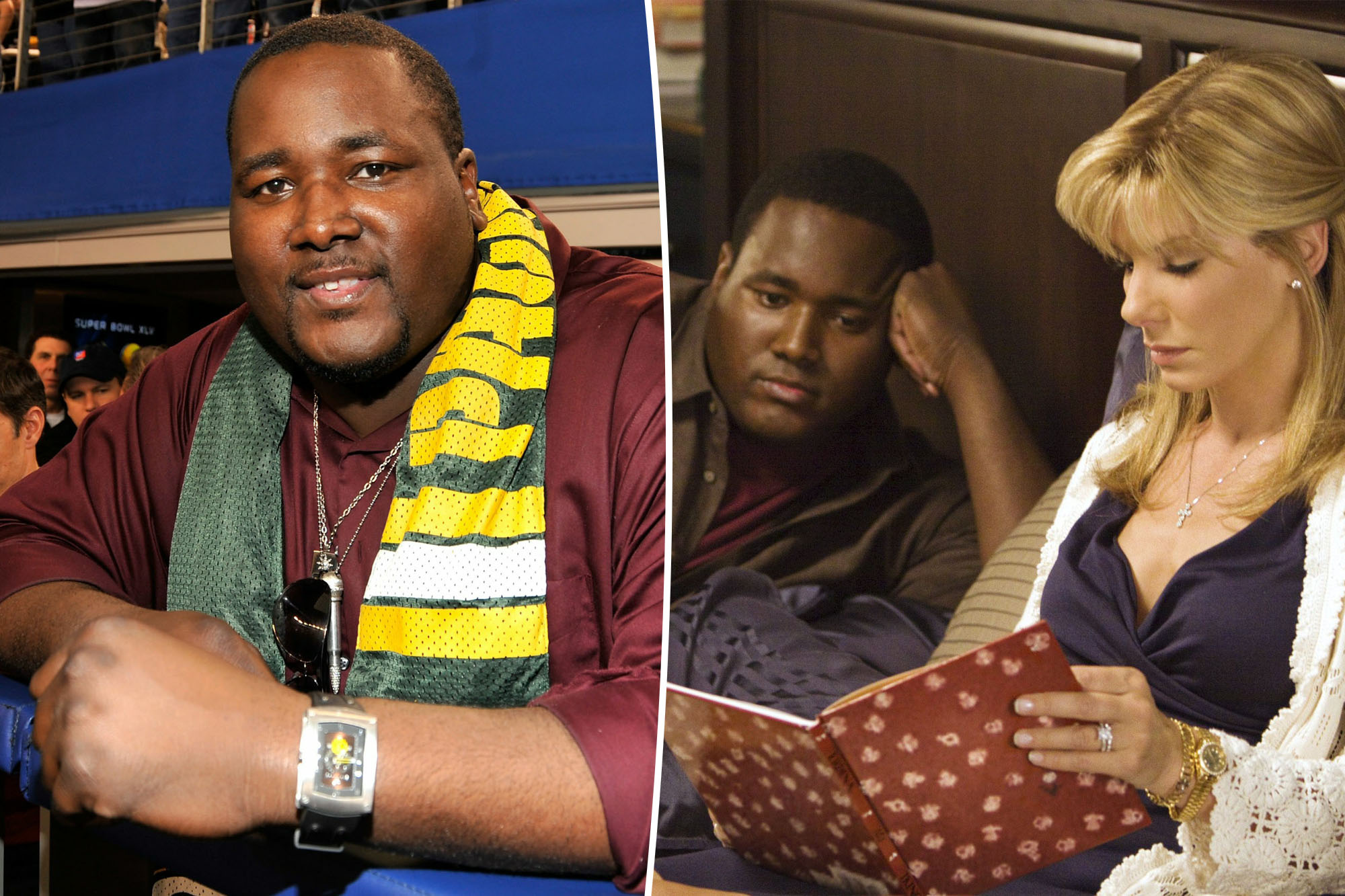 Rare cyst found on 'The Blind Side' star Quinton Aaron's spine as actor ...