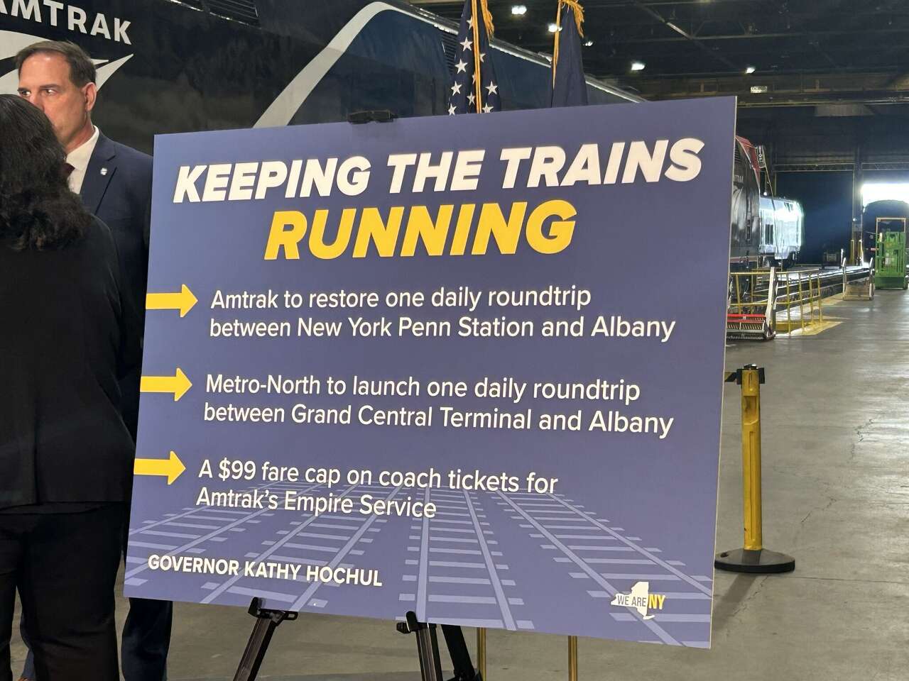 Amtrak restoring full Albany-NYC train schedule by early March