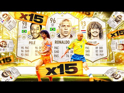 What do you get from 15 prime icon upgrade packs?