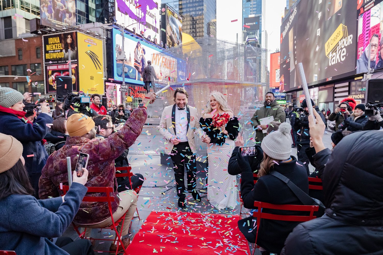 Love in Times Square, NYC