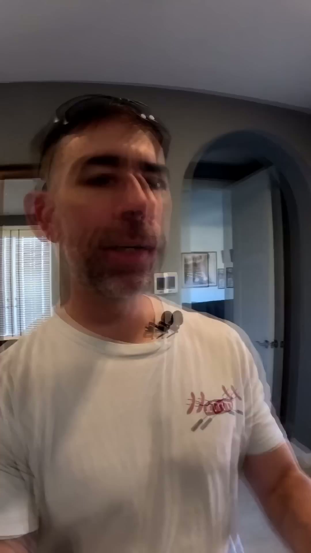 Do blind people have pictures in their house?