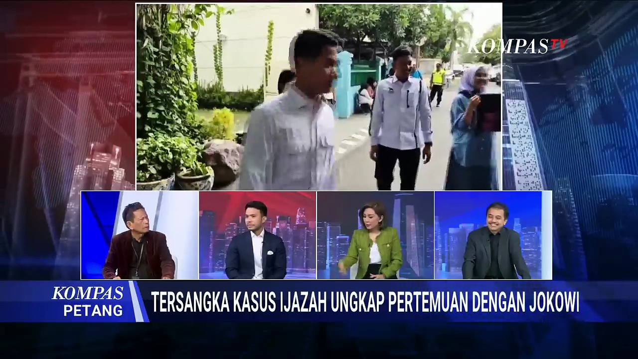 [Full] Blak-blakan! Pengakuan Damai Hari Lubis bertemu Jokowi di depan ...