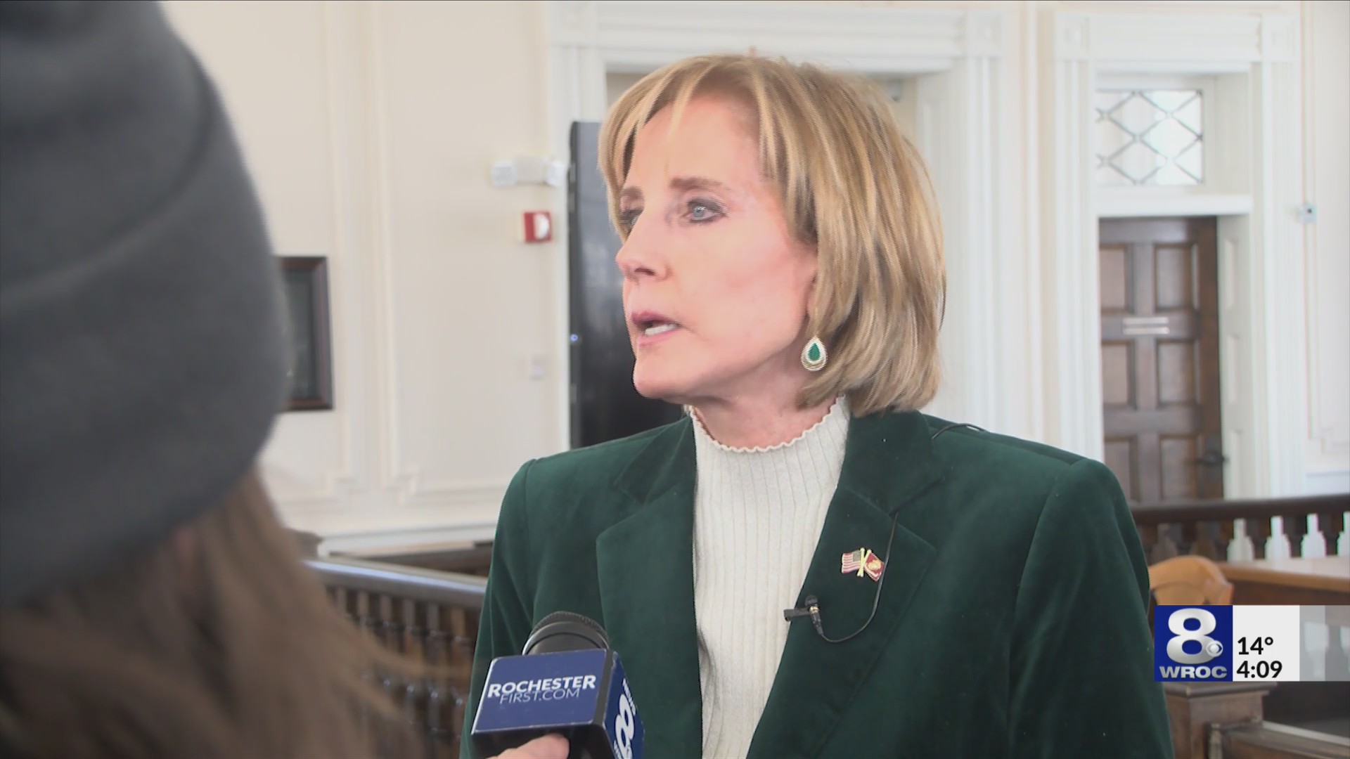 Republican Rep. Claudia Tenney focuses on protester escalation after ...
