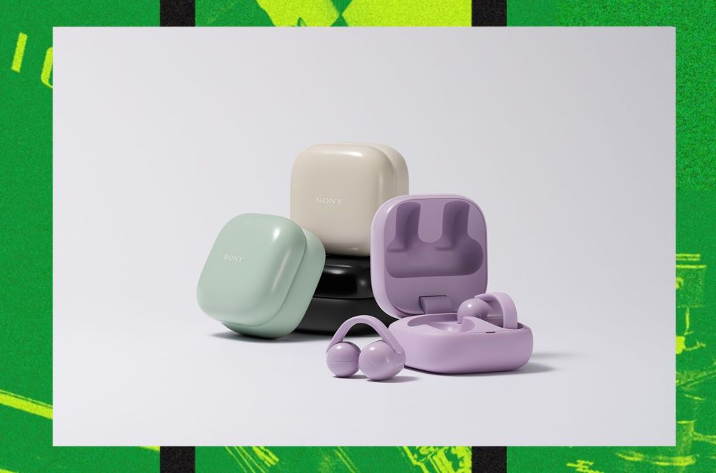 Sony's open-ear LinkBuds receive a new clip-style design and a pastel ...