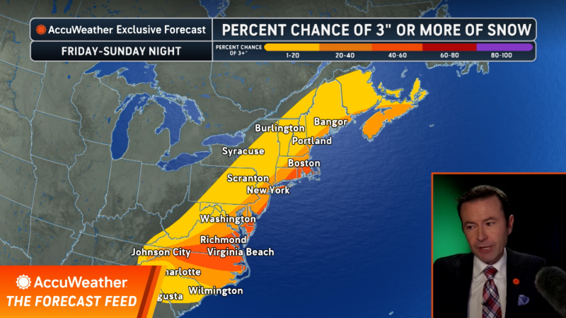 Another East Coast snowstorm is on the way, but where is it going to ...